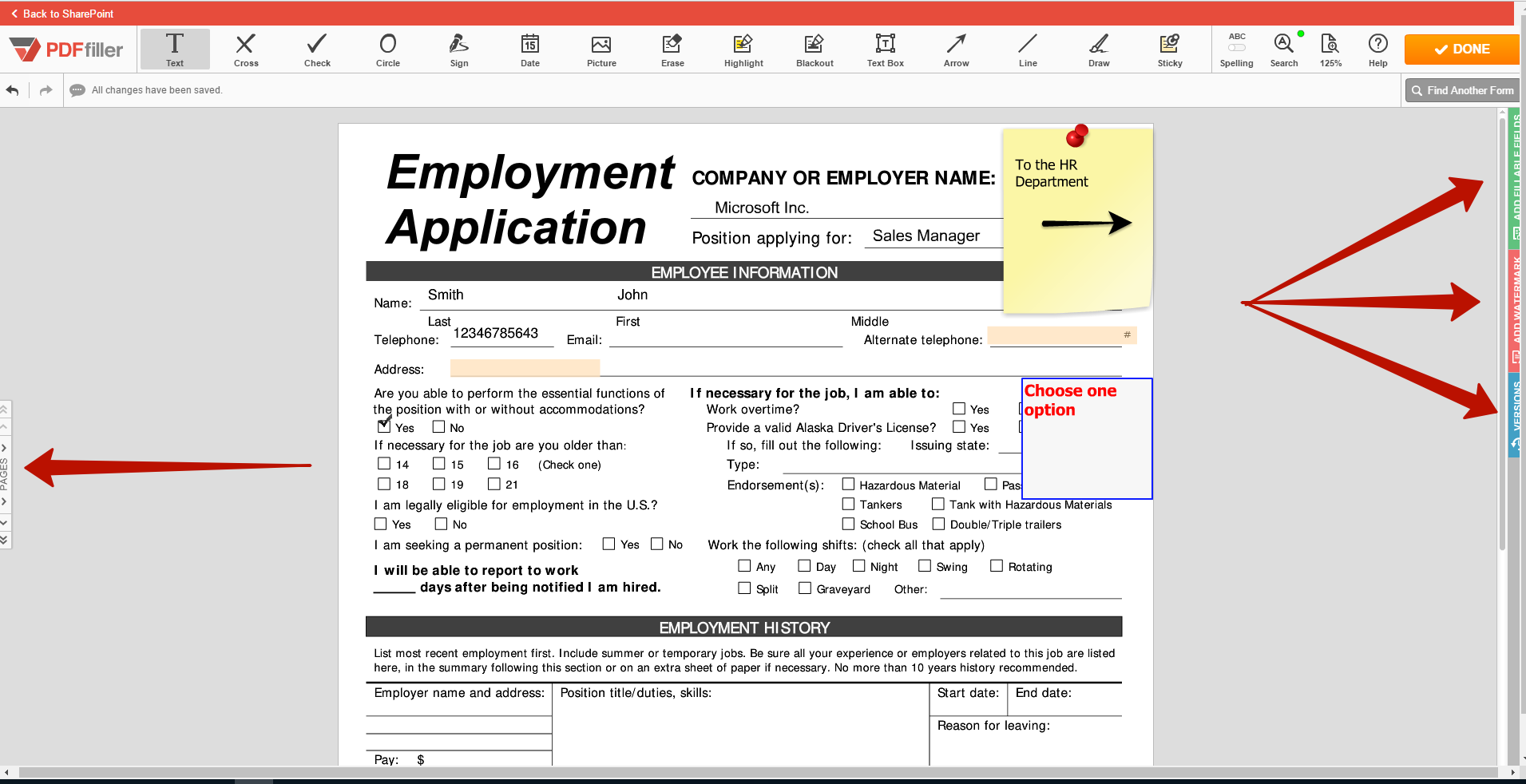 Editing Pdfs In Sharepoint
