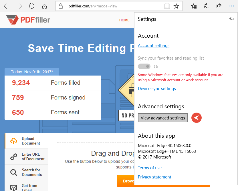 pdfFiller: All-in-One PDF Editing & Document Management Solution