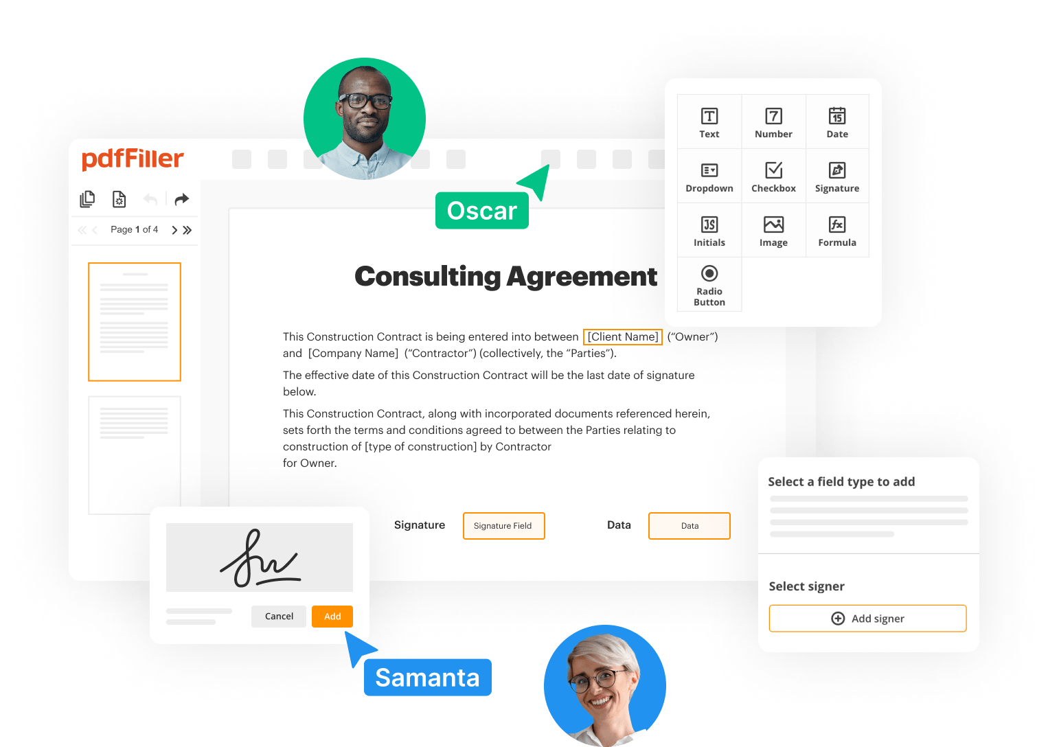 Online Form Builder & Form Creator | pdfFiller