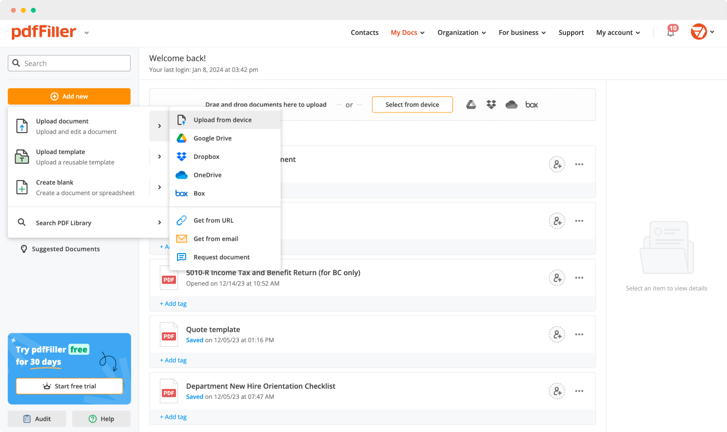 PDF Creation - Edit, Fill Out & Sign Documents | pdfFiller