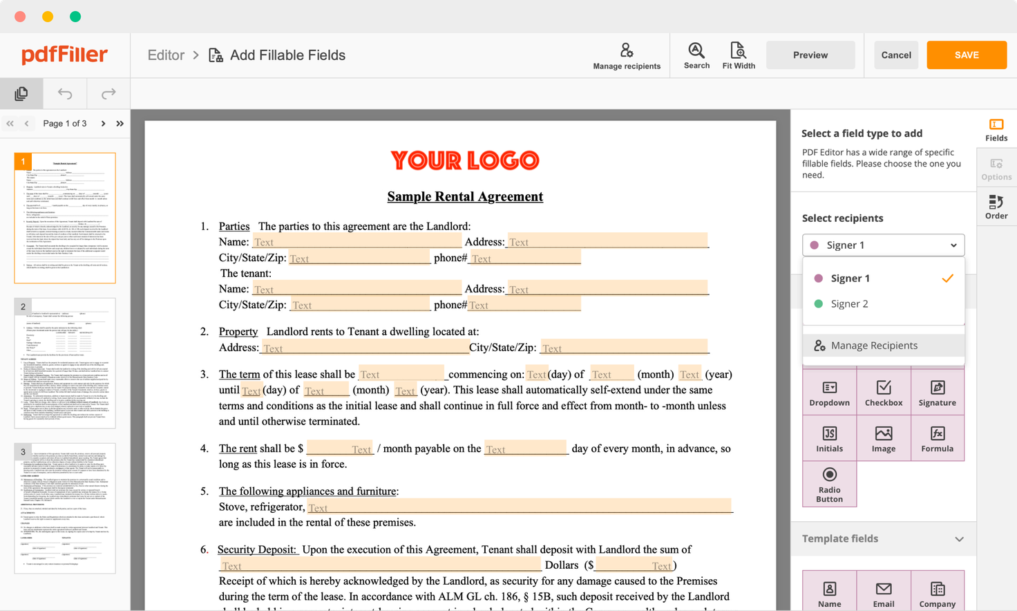 Organizations | pdfFiller