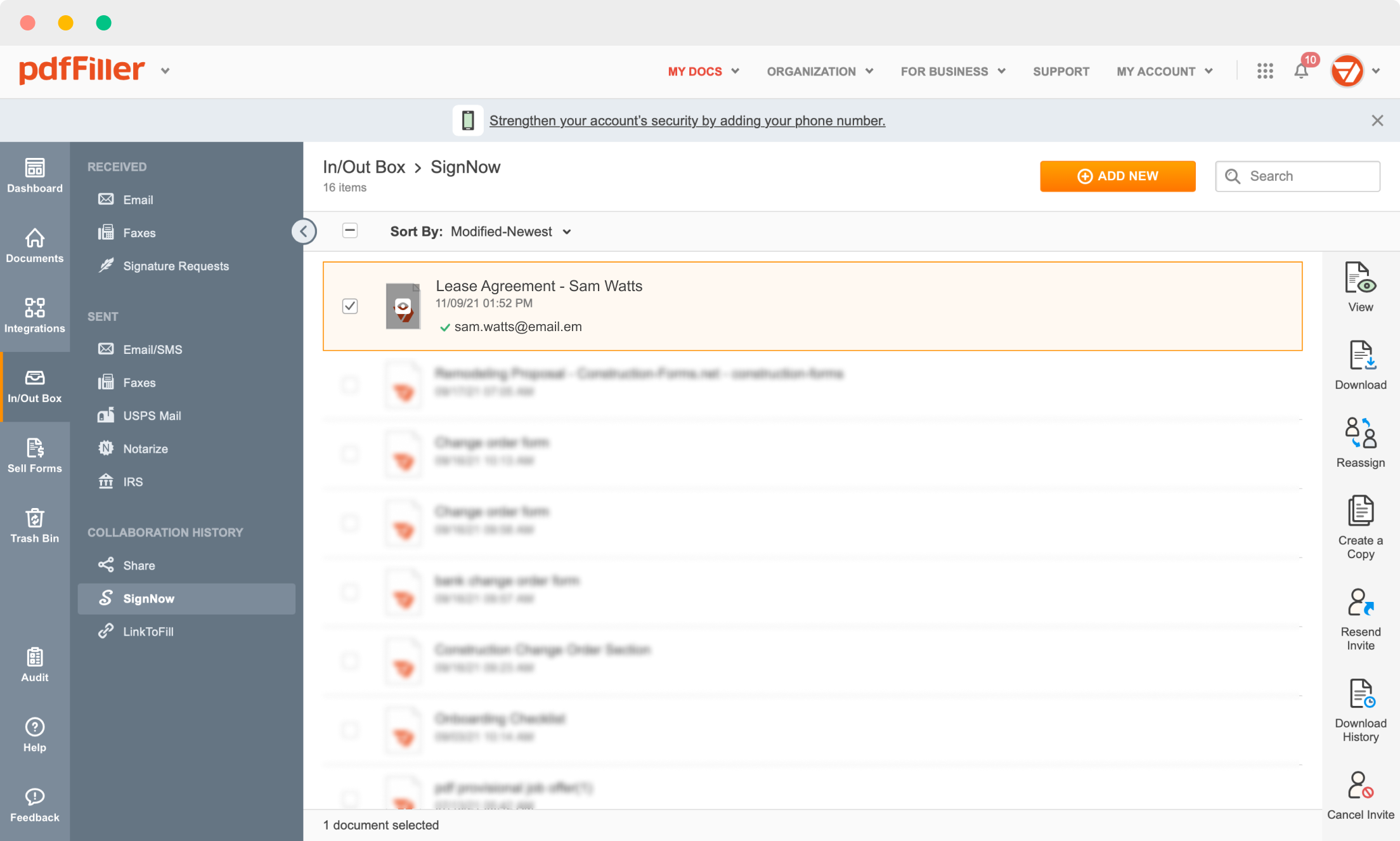 Organizations | pdfFiller