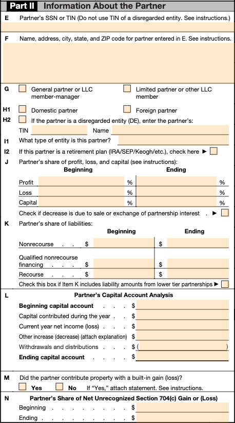 2024 Form IRS 1065 - Schedule K-1 Fill Online, Printable, Fillable, Blank - pdfFiller