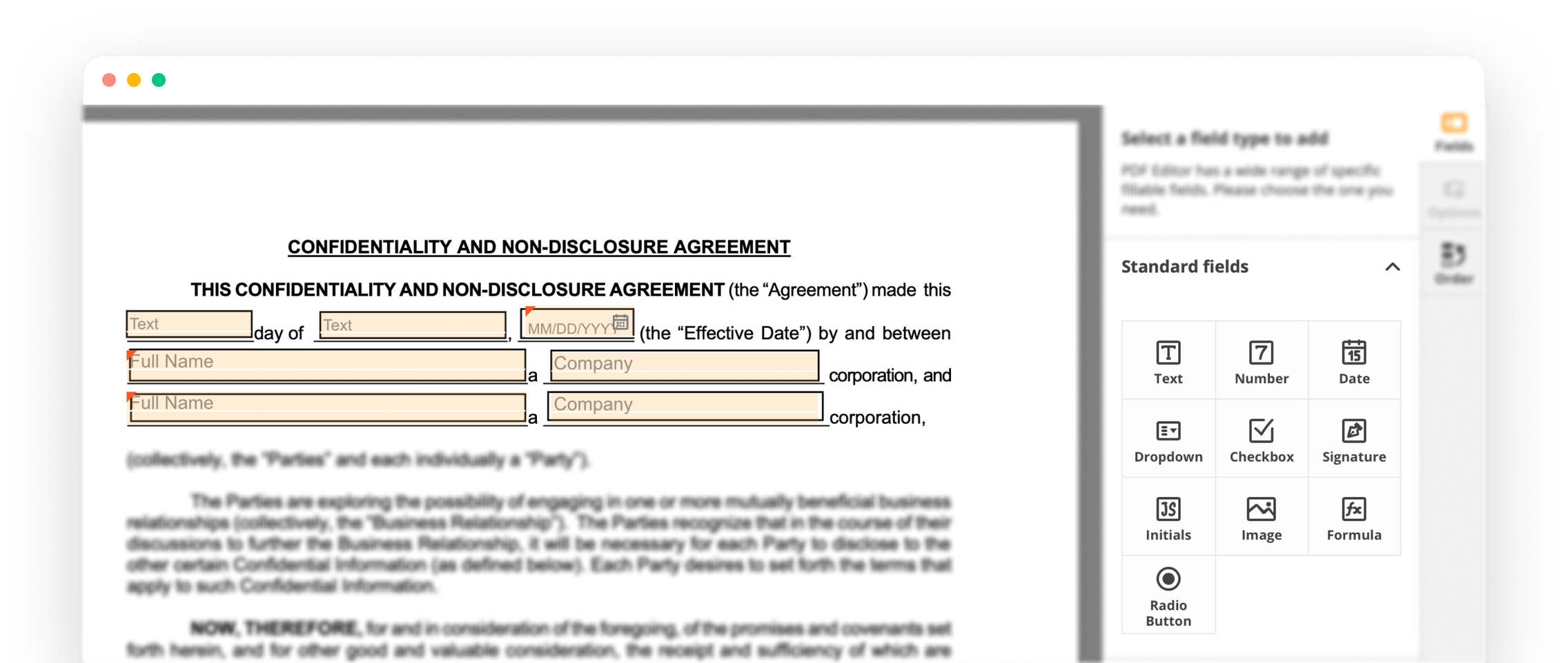 Confidentiality agreement workflow | pdfFiller