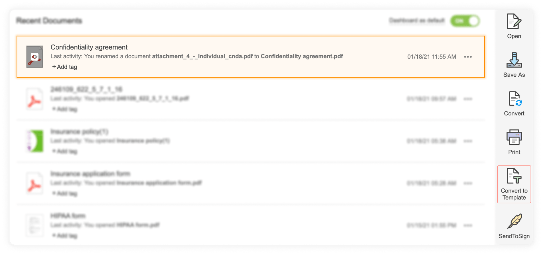 Confidentiality agreement workflow | pdfFiller
