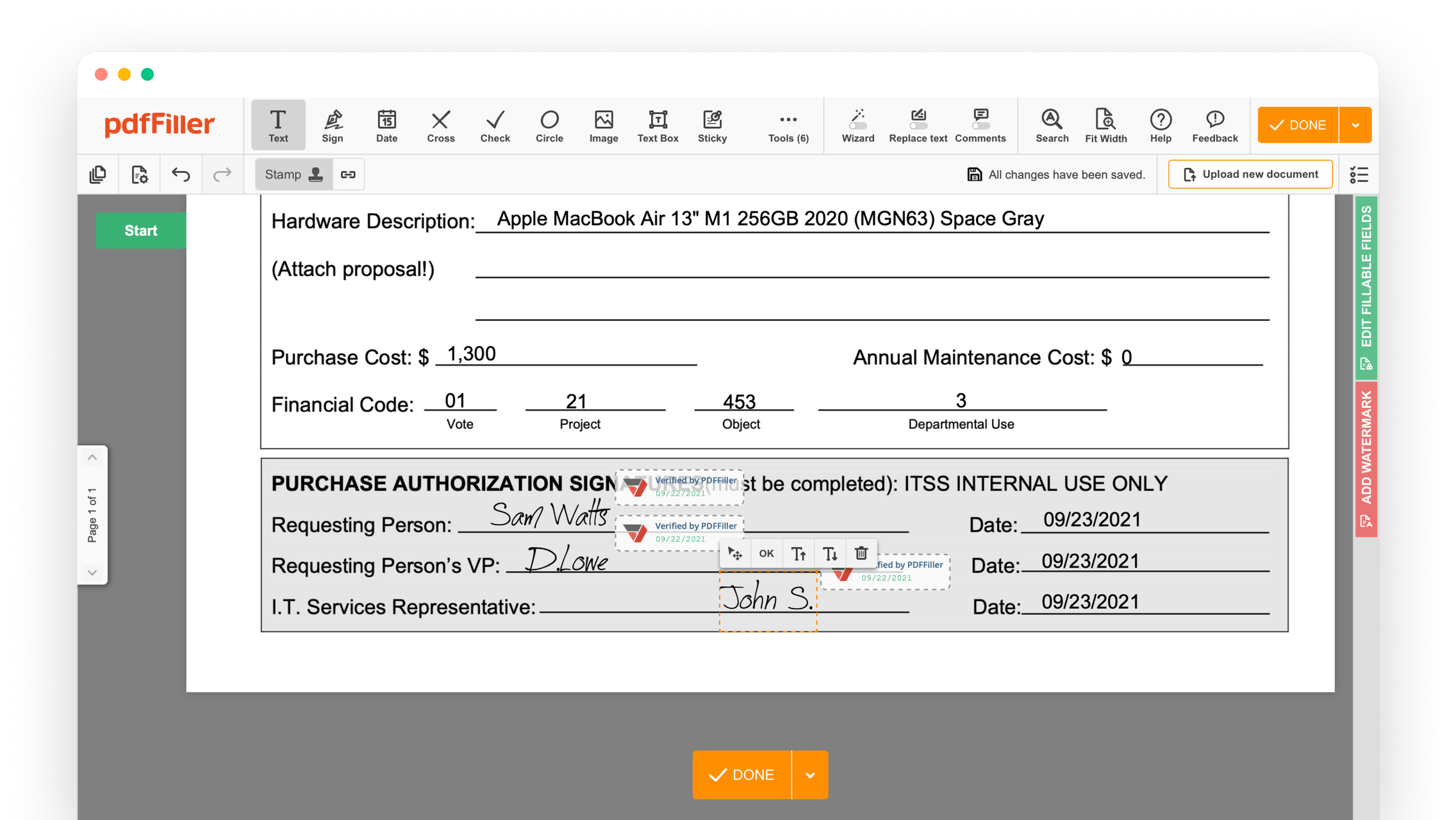 Asset management | pdfFiller