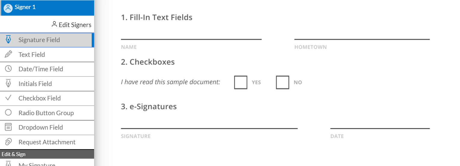 Create a PDF with Signature Fields | pdfFiller