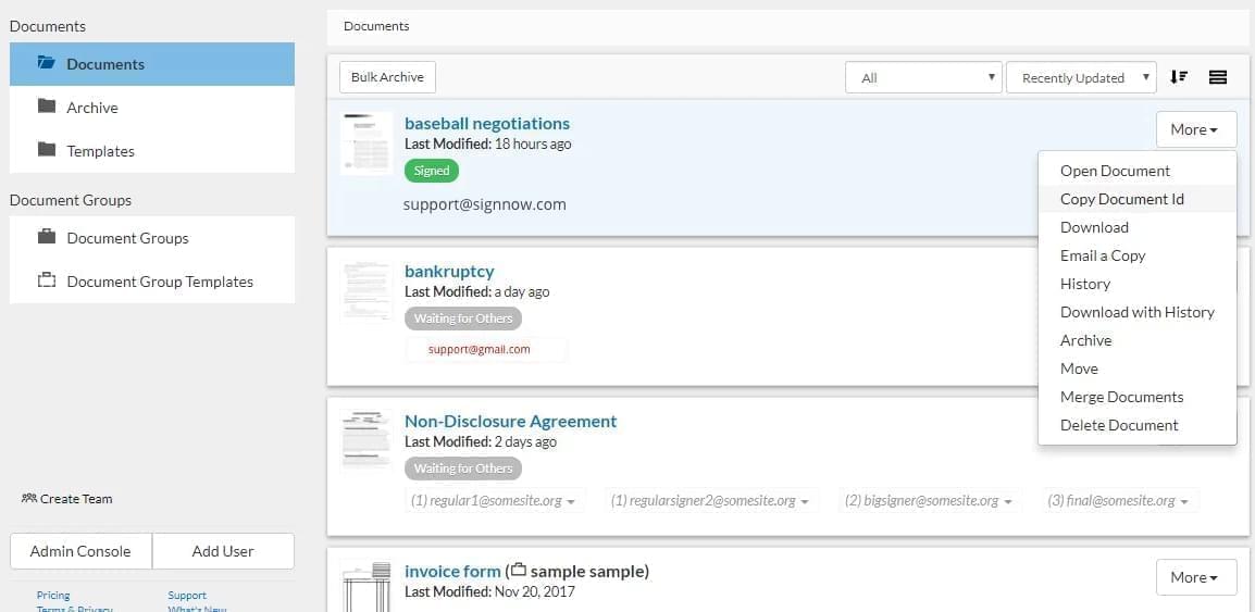 Secure files with unique Document IDs | pdfFiller