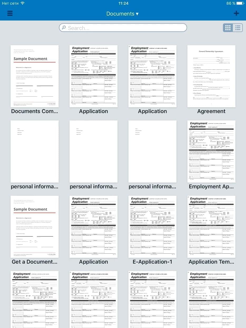 Import documents from a photo library to create a document | pdfFiller