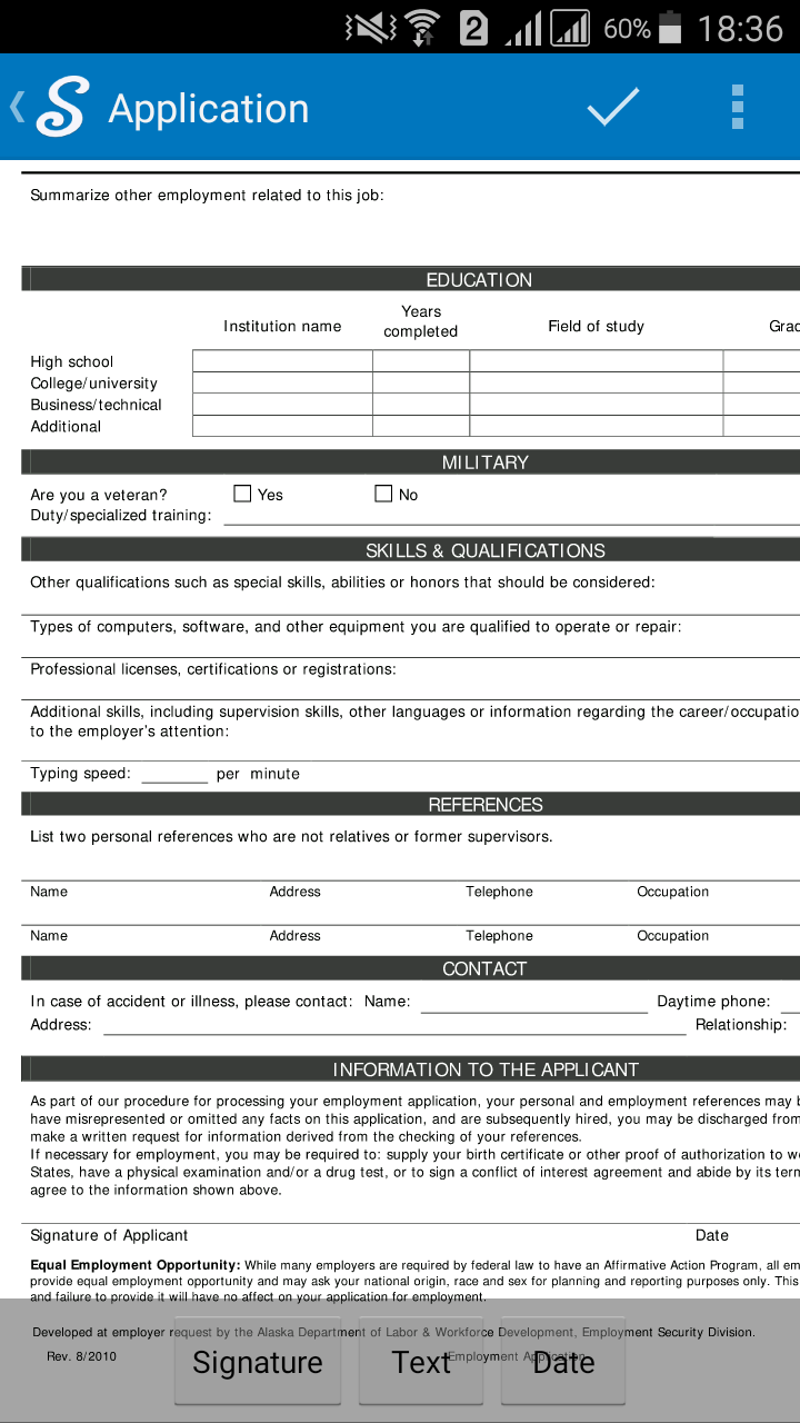 Add a signature from your mobile device | pdfFiller