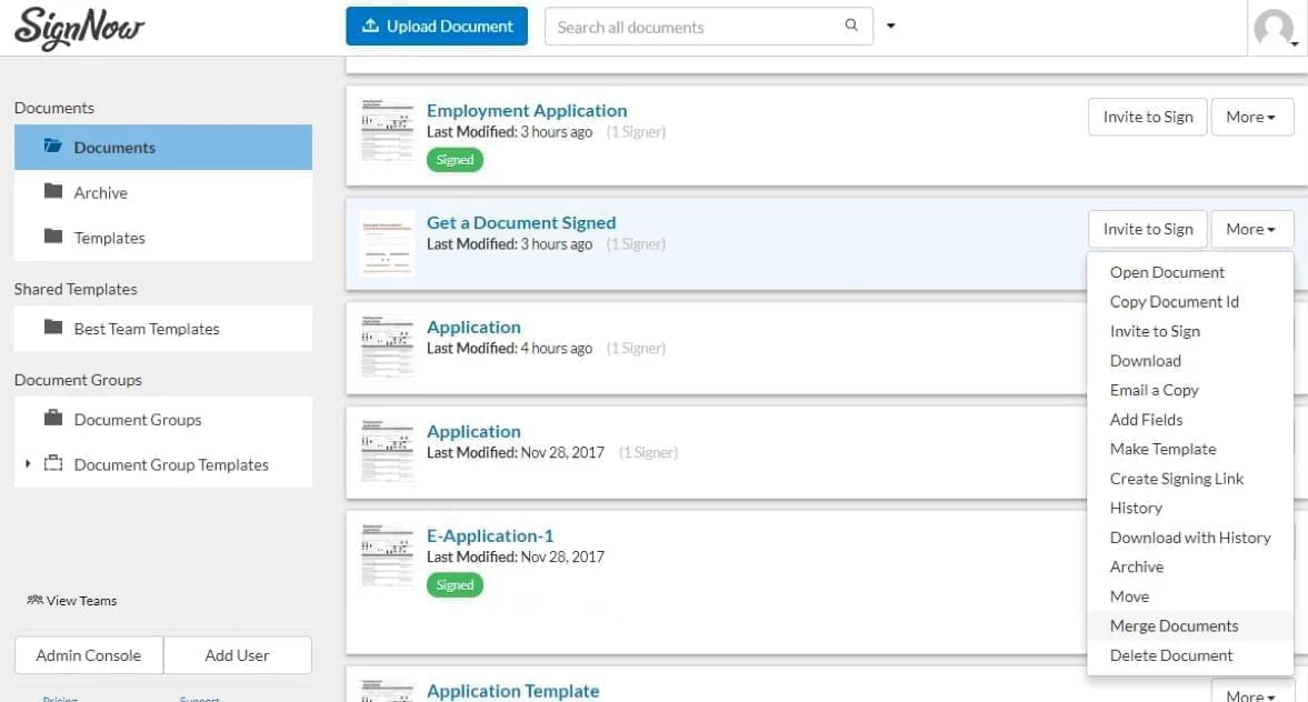 Merge several documents into one | pdfFiller