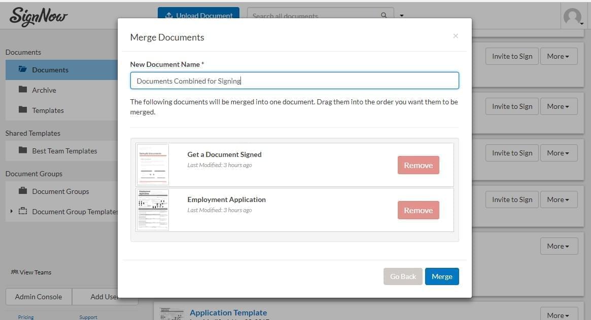 Merge several documents into one | pdfFiller