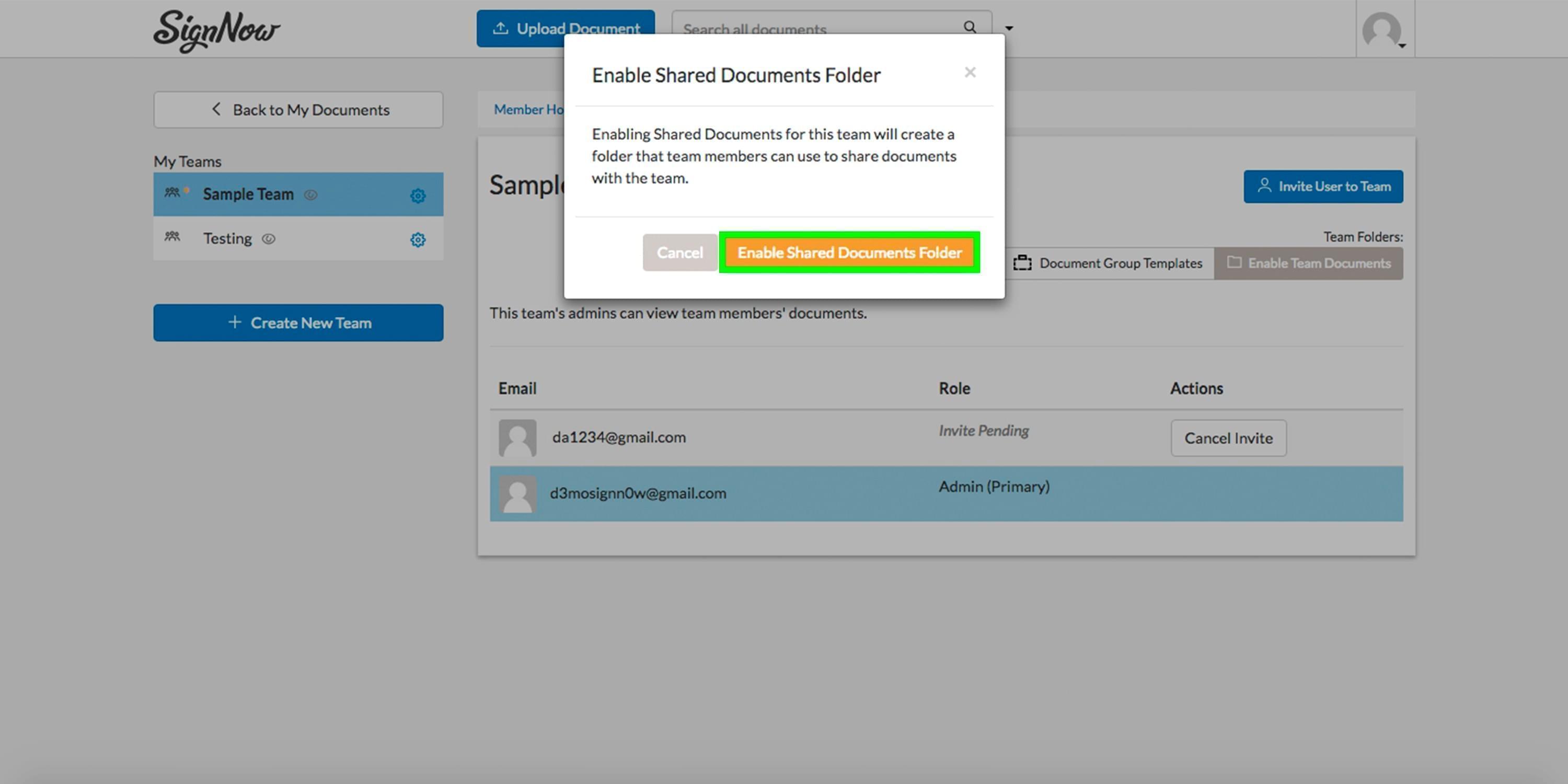 Share Document Folders with your Team | pdfFiller