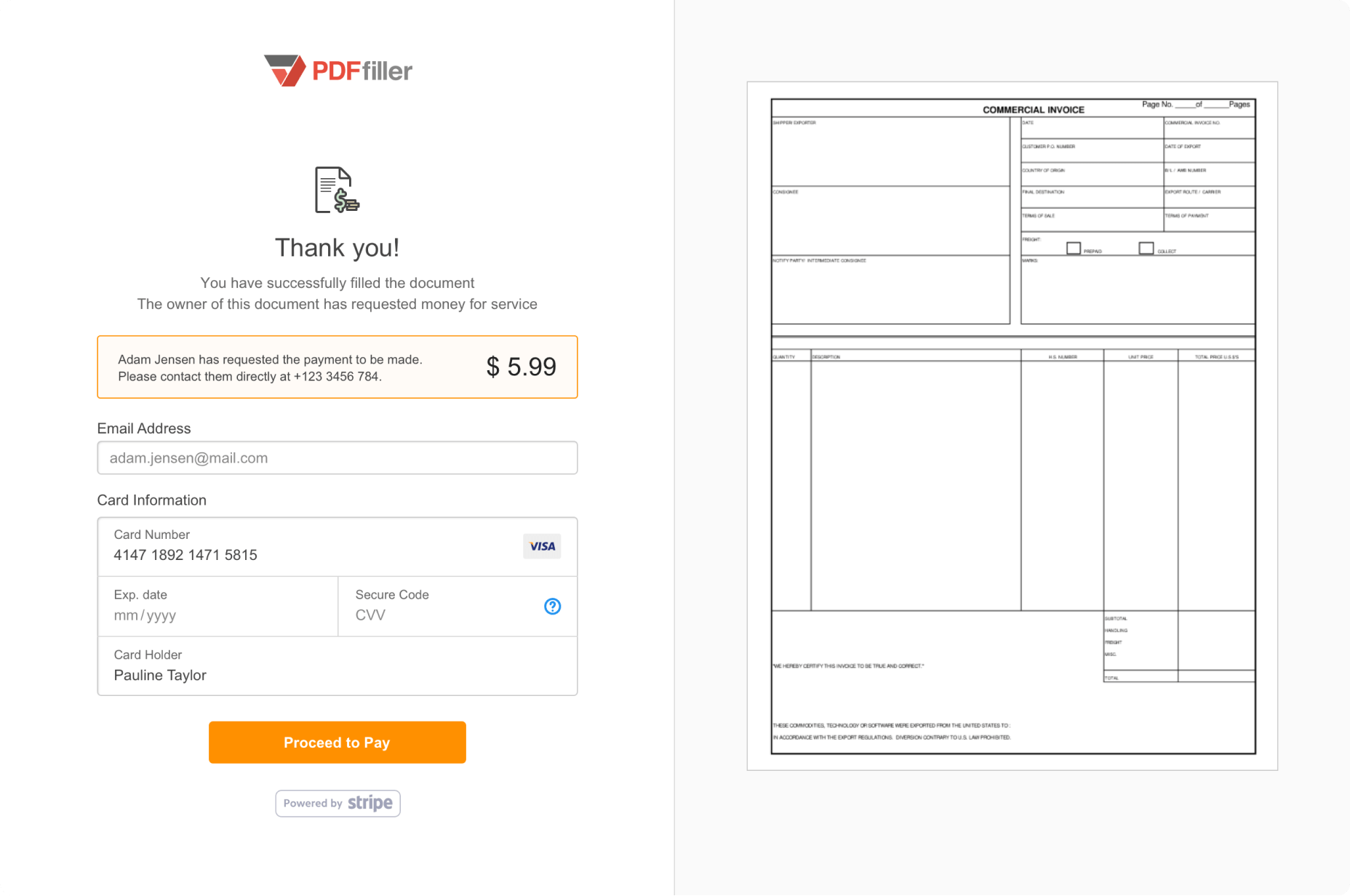 Create and manage PDF documents, build fillable forms, share them with ...